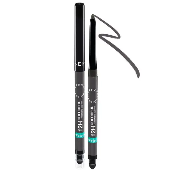 SEPHORA COLLECTION 12h Colorful Waterproof Retractable Eyeliner - 11 Matte Charcoal Gray
