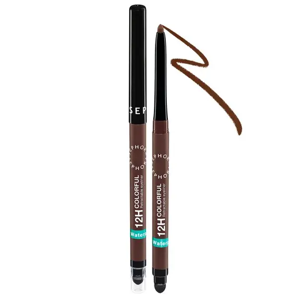 SEPHORA COLLECTION 12h Colorful Waterproof Retractable Eyeliner - 30 Matte Chocolate Brown