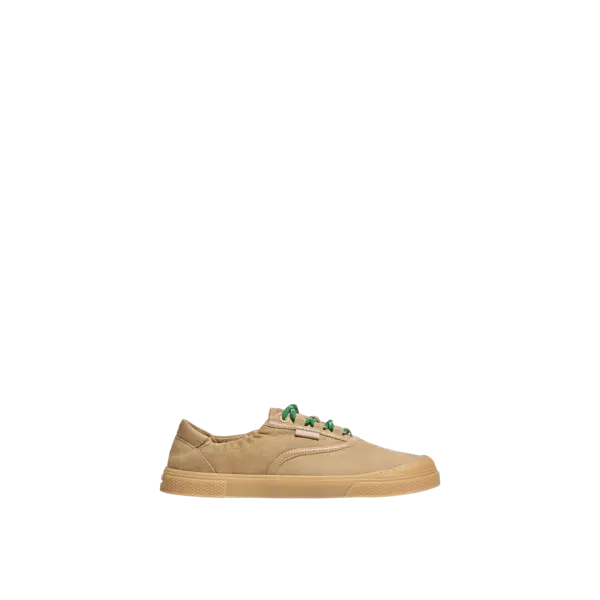 Moncler Vera Leisure Suede Sneakers - Beige