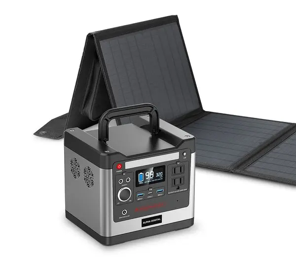 SUNGALE 300w Portable Power Station And Solar P Ower Combo - One-color