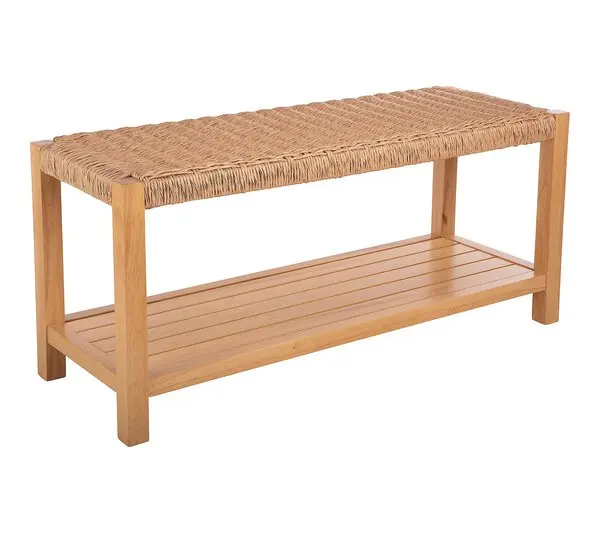 ALATERRE FURNITURE Newport 40' Solid Wood Entry Way Bench - One-color