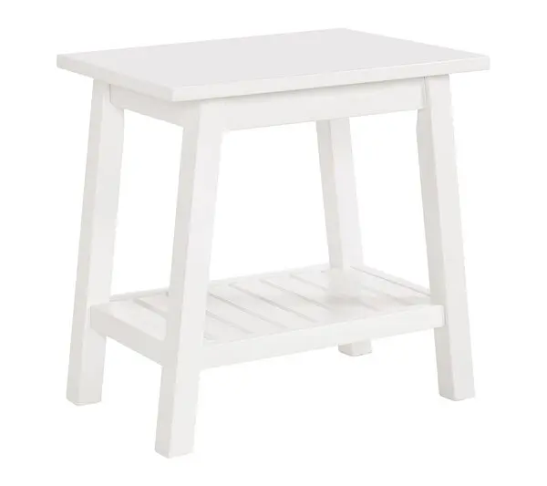 ALATERRE FURNITURE Dorset Bench Stool With Stor Age - One-color
