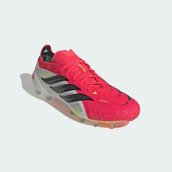 Adidas Predator Elite Artificial Ground Soccer Cleats - Lucid Red / Core Black / Cloud White