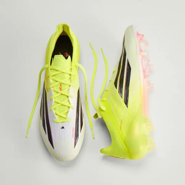 Adidas F50 Elite Firm Ground Soccer Cleats - Team Solar Yellow 2 / Core Black / Lucid Red