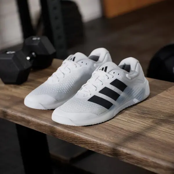 Adidas Dropset Training Sneakers - Cloud White / Core Black / Lucid Red
