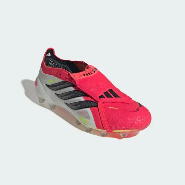 Adidas Predator Elite Fold-over Tongue Artificial Ground Soccer Cleats - Lucid Red / Core Black / Cloud White