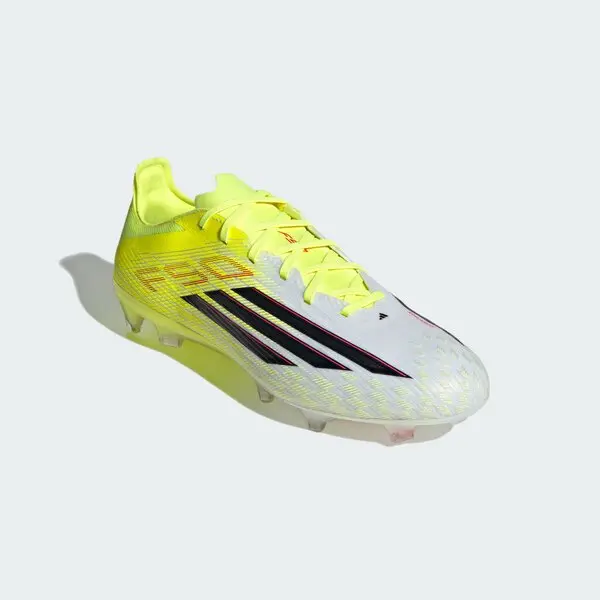 Adidas F50 Pro Firm Ground Soccer Cleats - Team Solar Yellow 2 / Core Black / Lucid Red