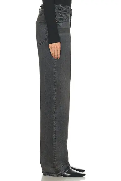 GRLFRND Bella Cinch Low Rise Boyfriend Jeans
