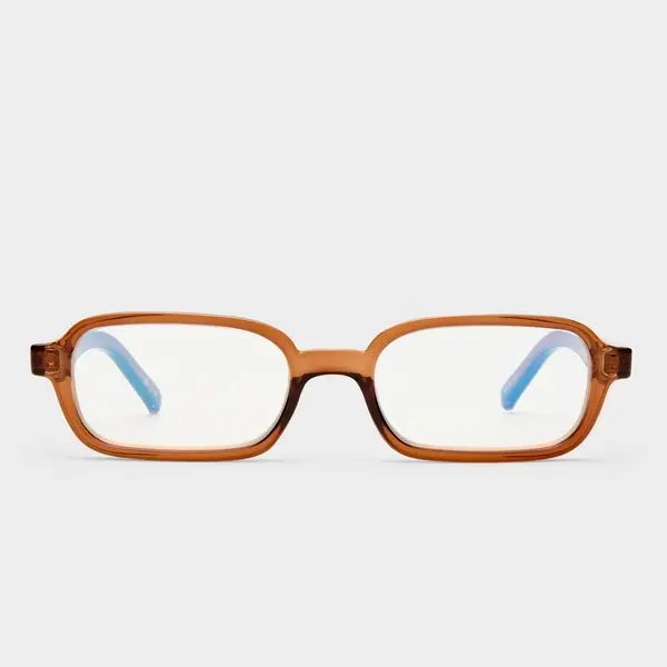 Le Specs Pilferer Rectangular Sunglasses - Chestnut