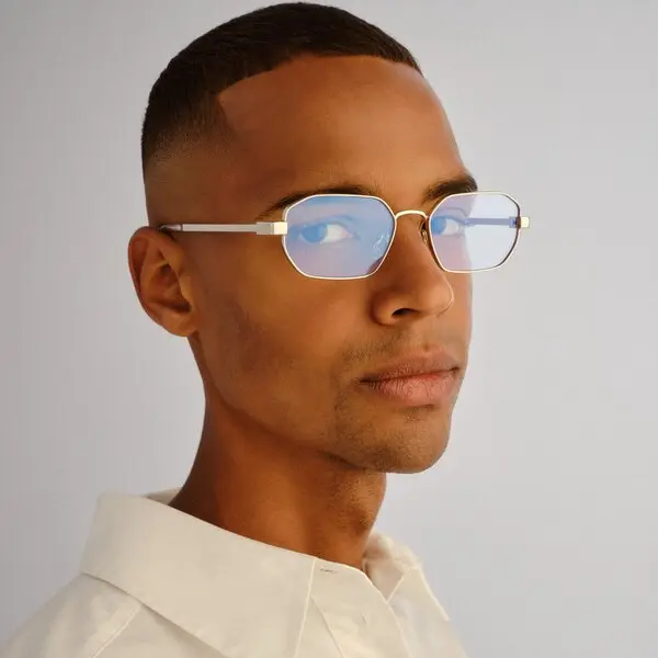 Le Specs Mythic Octagon Sunglasses