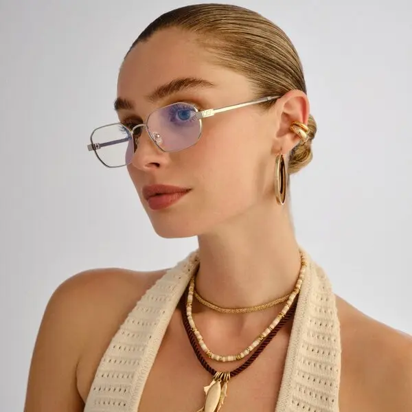 Le Specs Mythic Octagon Sunglasses