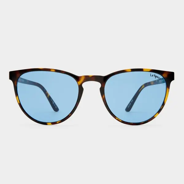 Le Specs Invincible Round Frame Sunglasses - Tokyo Tort