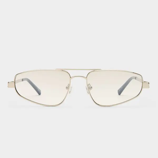 Le Specs Treasure Aviator Sunglasses - Silver