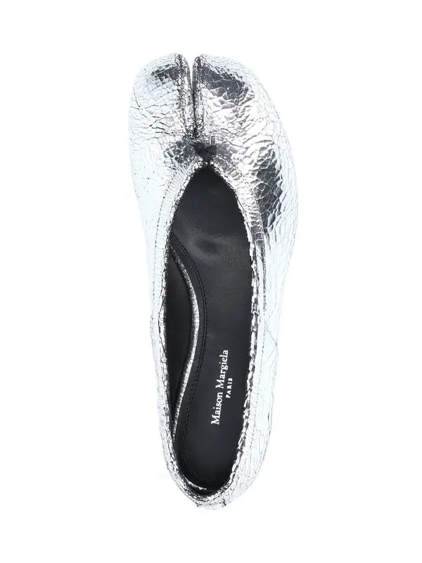 MAISON MARGIELA Mirror Tabi Ballet Flats