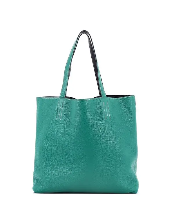 HERMES 45 Double Sens Tote Clemence