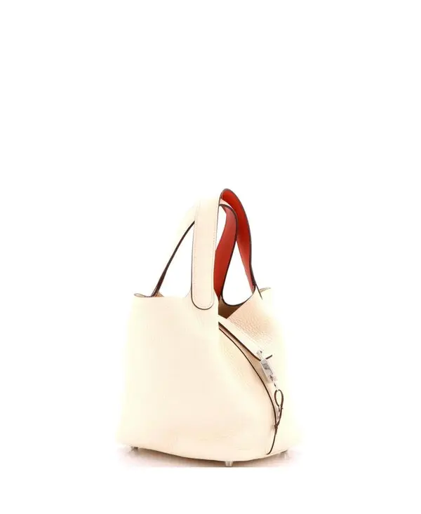 HERMES Pm Eclat Picotin Lock Bucket Bag