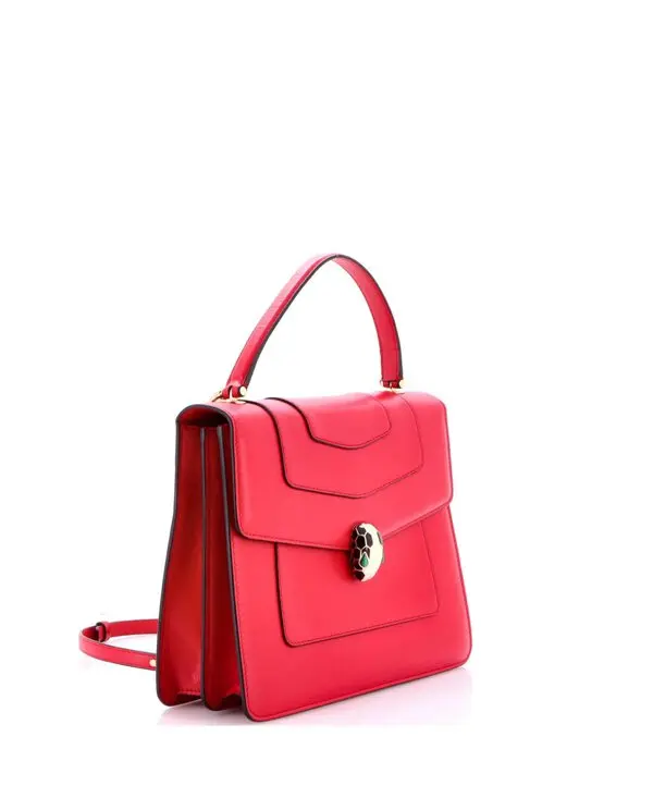 BVLGARI Medium Serpenti Forever Top Handle Bag
