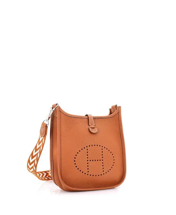 Hermès Tpm Evelyne Bag Gen Iii - Brown