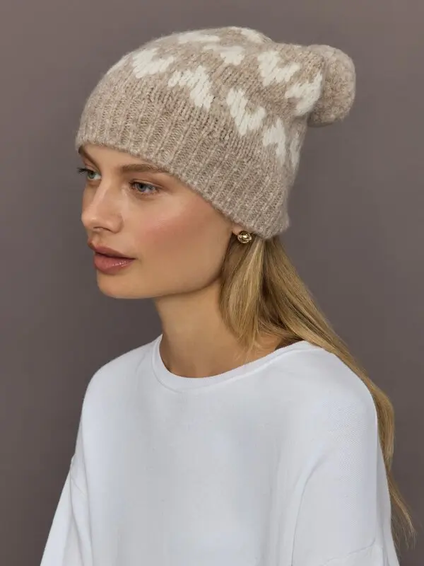 KERRI ROSENTHAL Ker-isle Beanie - Camel