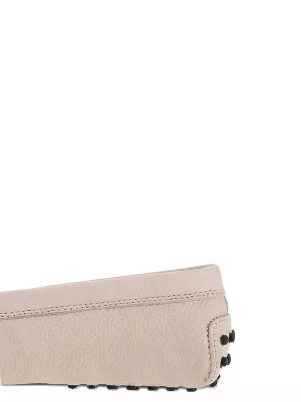 TOD'S Round-toe Leather Loafers