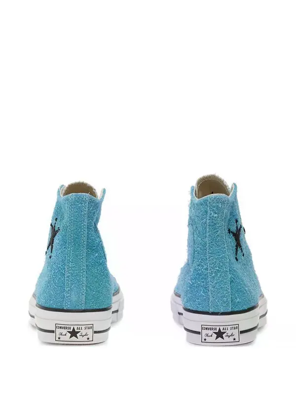 CONVERSE X Stussy Chuck 70 Star-detail High-top Sneakers