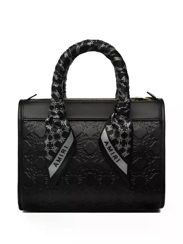 Amiri Ma Quad Micro Triangle Embossed Tote