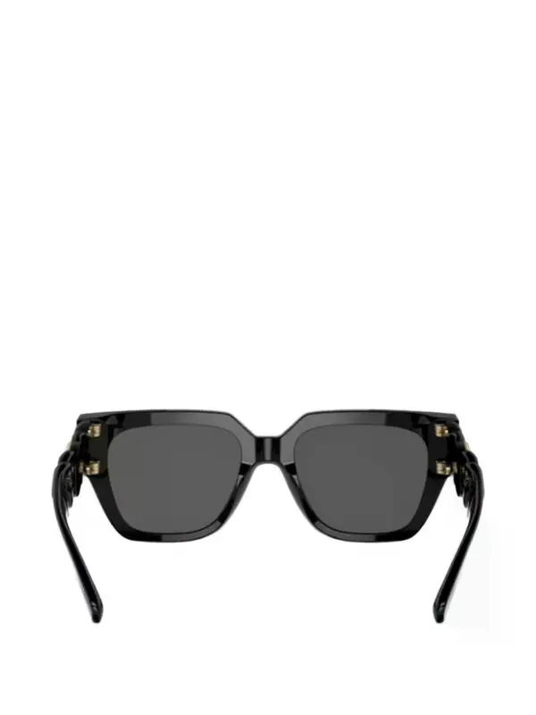 Versace Chain-design Square-frame Sunglasses
