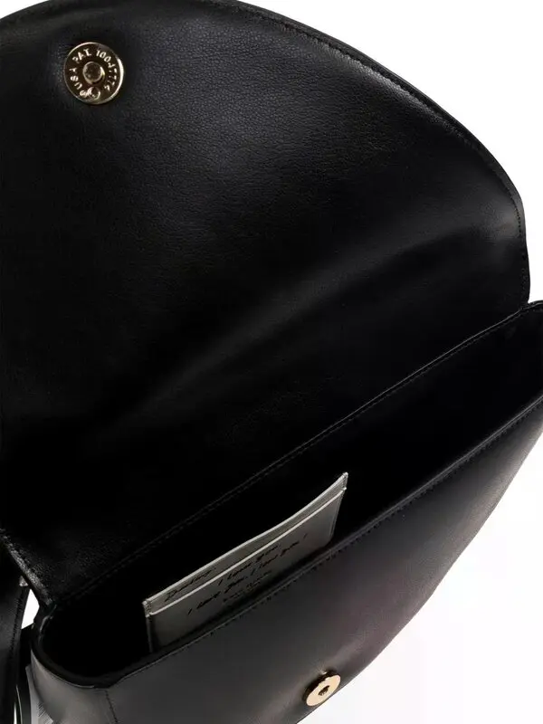 Kate Spade New York Crescent Leather Shoulder Bag - Black
