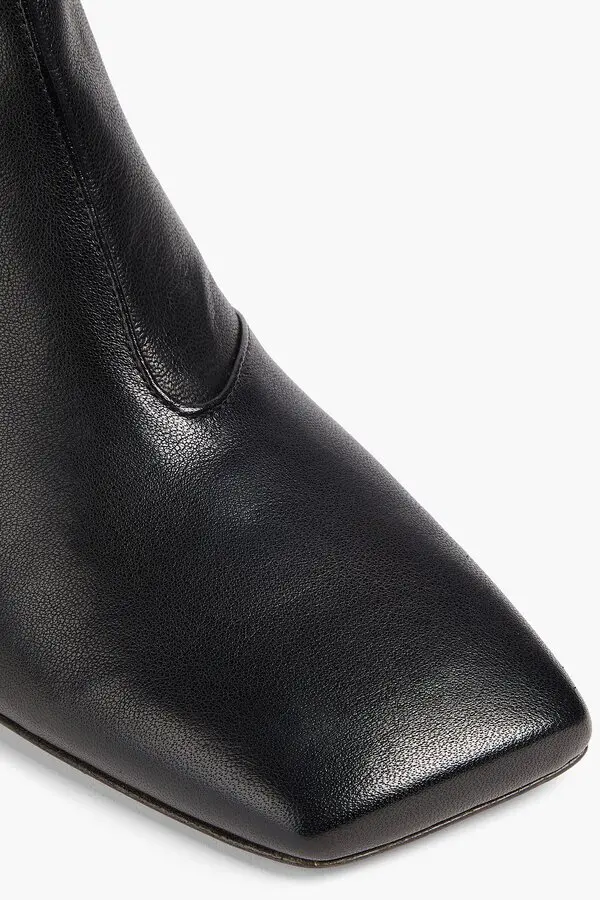 MAISON MARGIELA Four Stitches Leather Ankle Boots