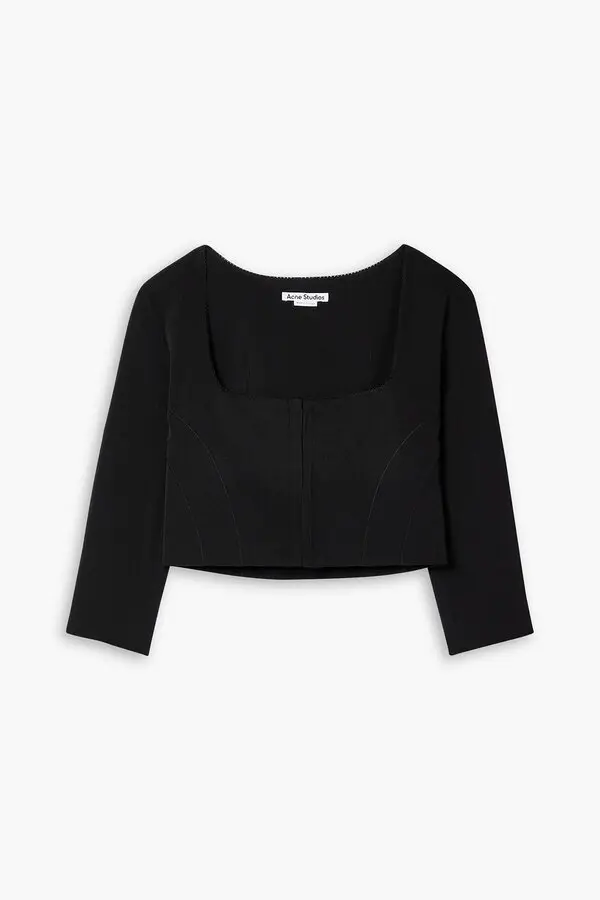 Acne Studios Cropped Twill Top