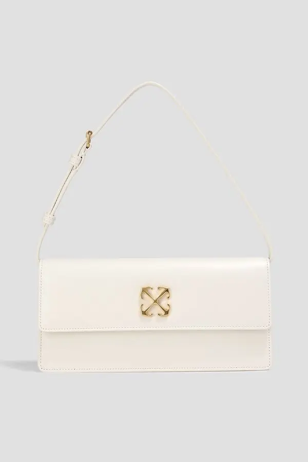 Off-White Jitney 1.0 Leather Shoulder Bag - Off-white