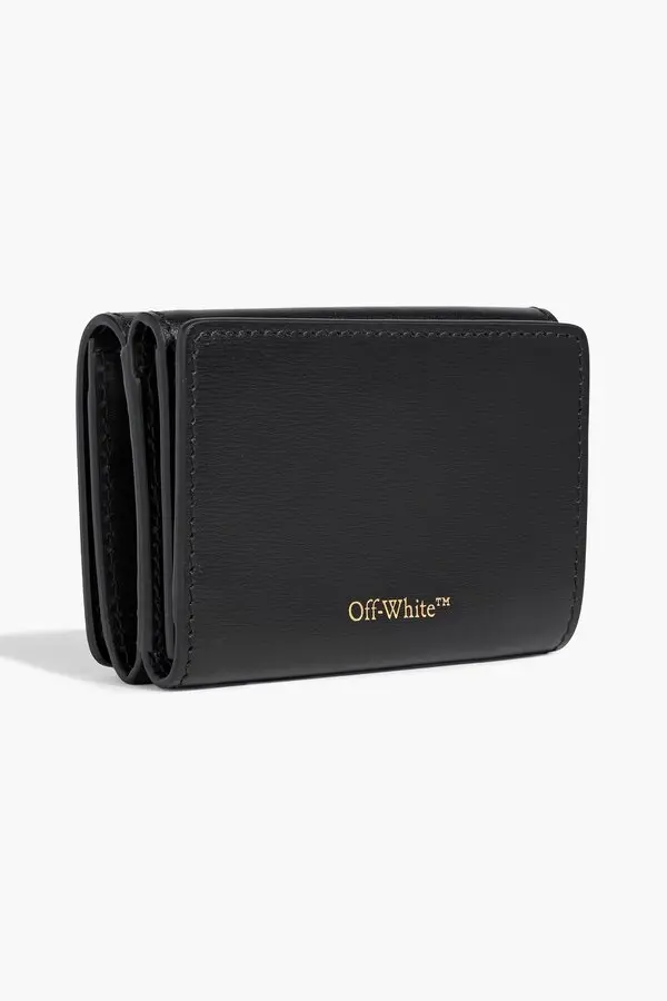 Off-White Jitney Mini Leather Wallet