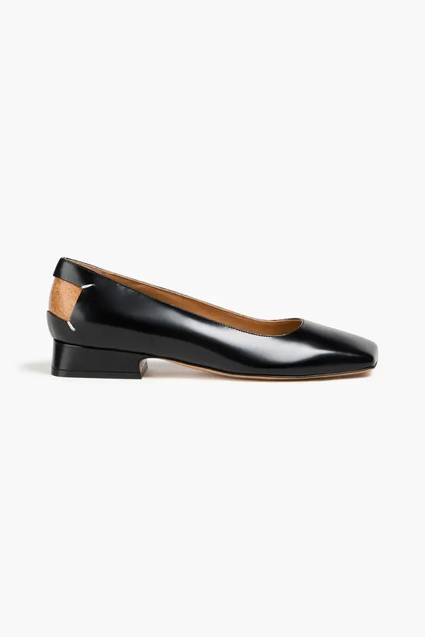 MAISON MARGIELA Four Stitches Leather Ballet Flats