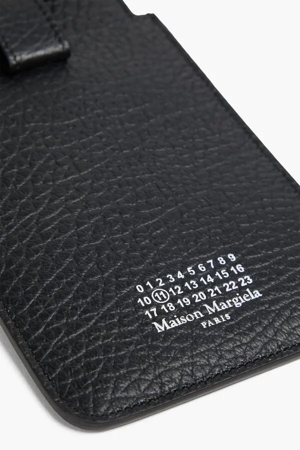 MAISON MARGIELA Pebbledleather Phone Case