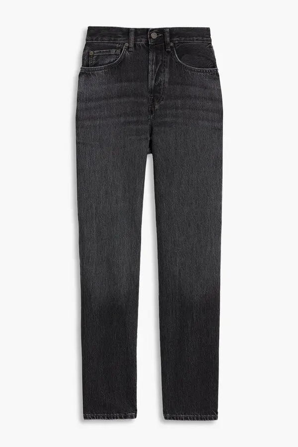 Acne Studios Cropped Slim-leg High-rise Jeans