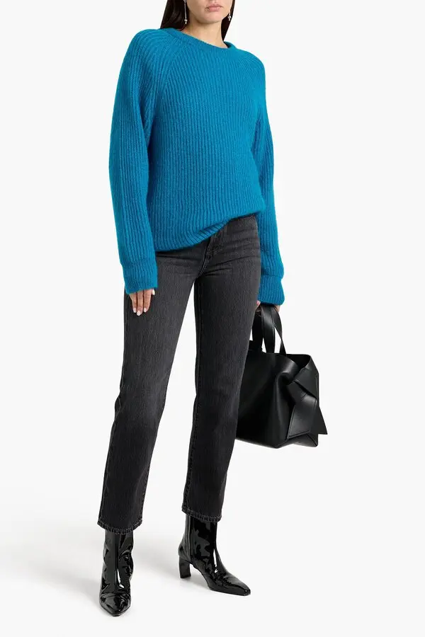 Acne Studios Cropped Slim-leg High-rise Jeans
