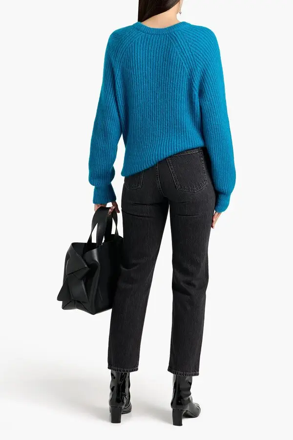 Acne Studios Cropped Slim-leg High-rise Jeans