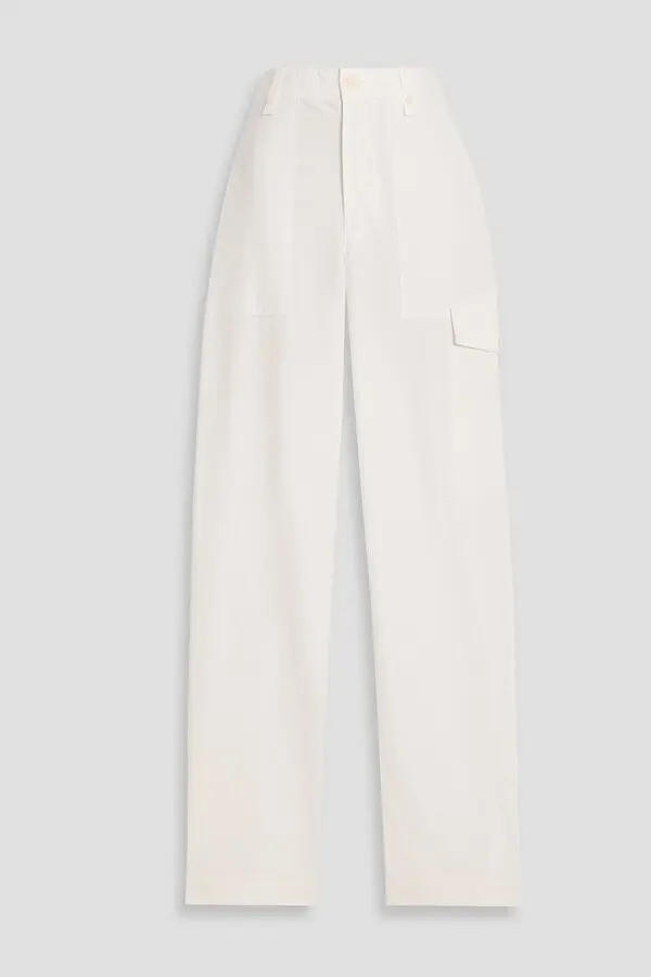 Proenza Schouler Octavia Canvas Cargo Pants - Off-white