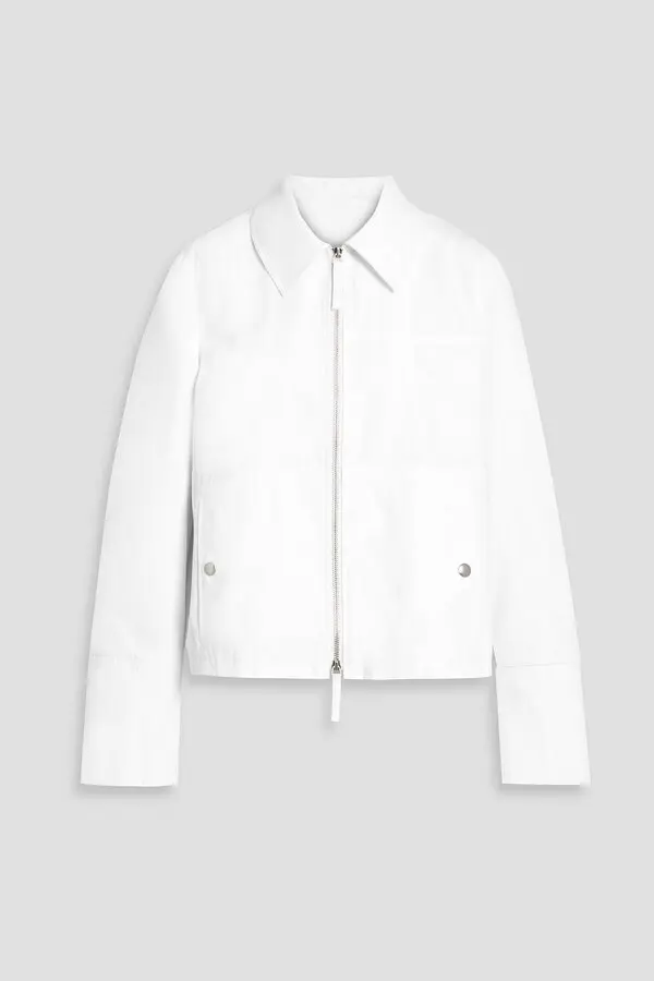 Proenza Schouler Barnes Cotton-canvas Jacket - White