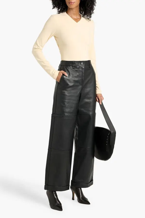 Proenza Schouler Mason Leather Cargo Pants