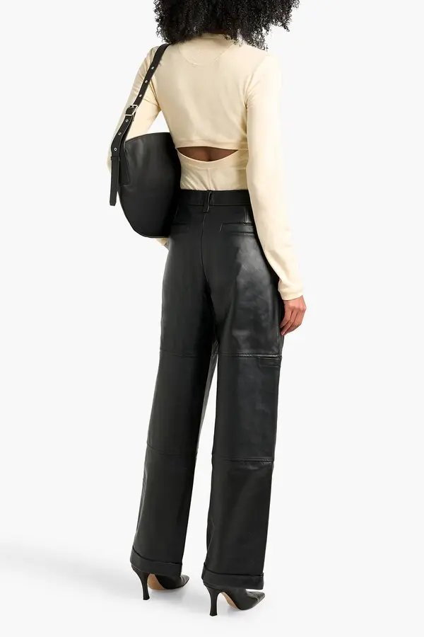 Proenza Schouler Mason Leather Cargo Pants