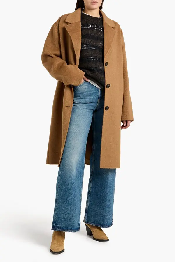 Acne Studios Wool And Alpaca-blend Coat