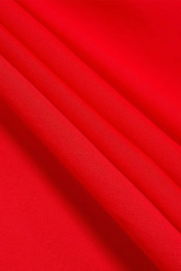 Proenza Schouler Paula Draped Crepe-jersey Maxi Dress - Red