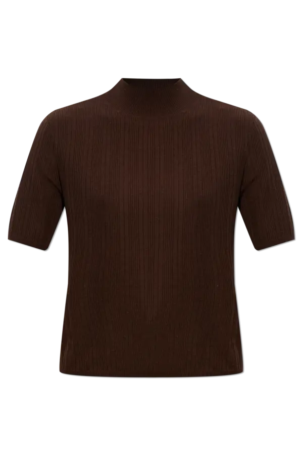 Officine Générale Laya' Knit Top - Brown