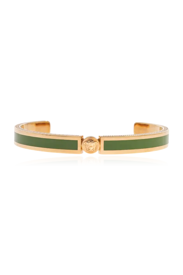Versace Medusa Head Bracelet - Green
