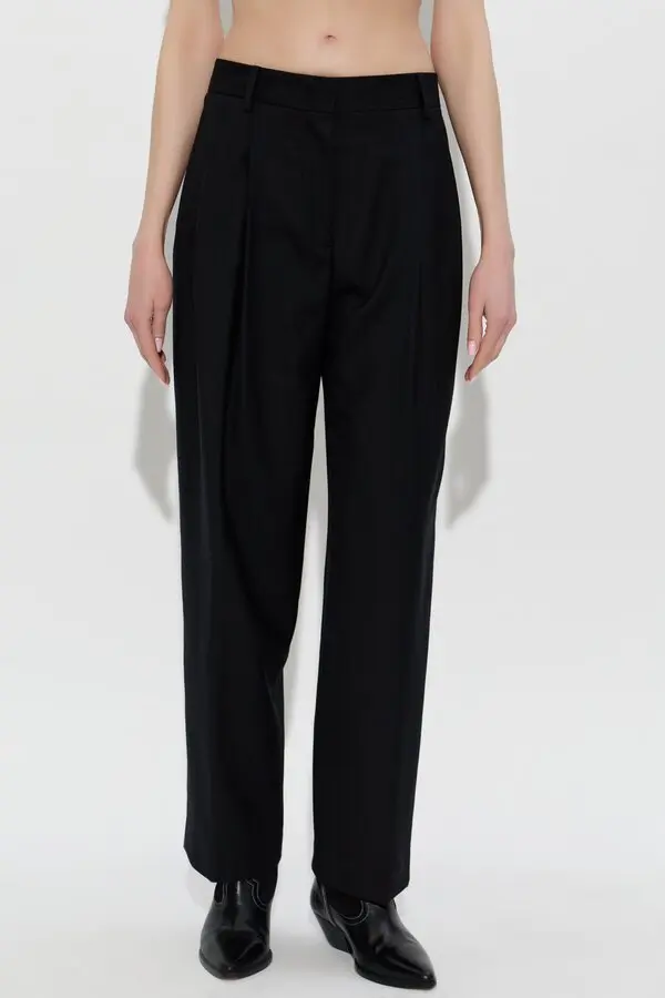 Paul Smith Wool Pleated Trousers