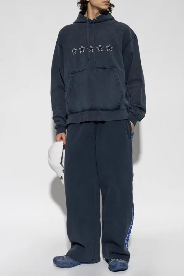 Balenciaga Printed Oversized Sweatshirt