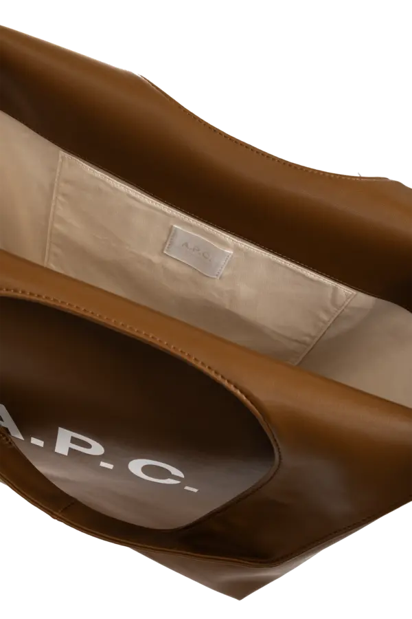 A.p.c. Ninon Shopper Bag - Brown