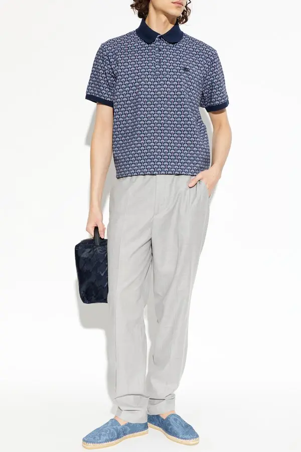 Etro Tapered Crease Trousers