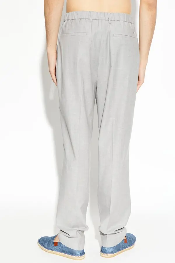 Etro Tapered Crease Trousers